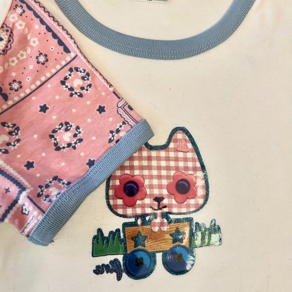 Mighty Fine | Tops | Rare Hello Kitty Gokart Tshirt By Fine Gingham ...
